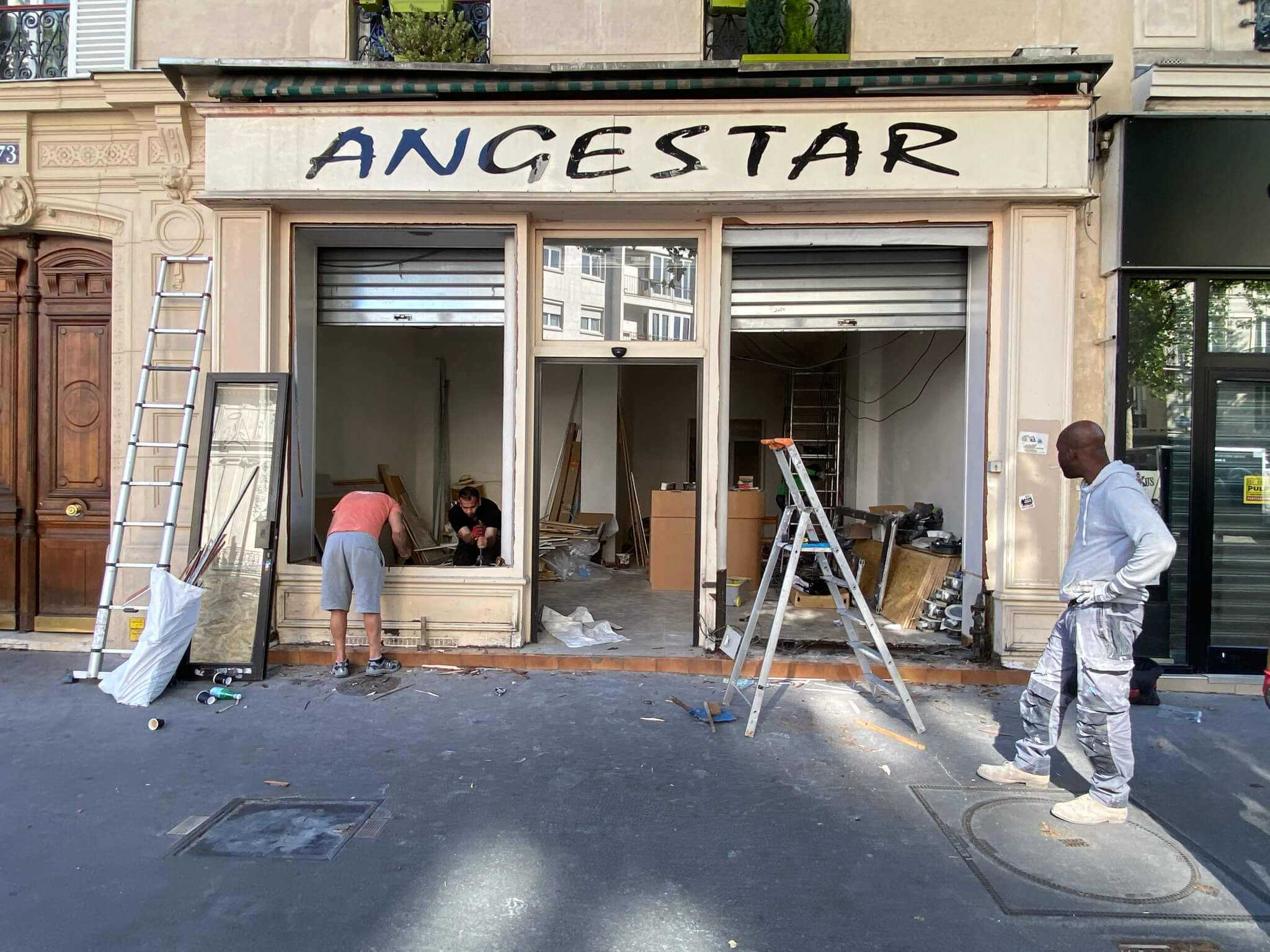 Devanture paris – vitrine facade